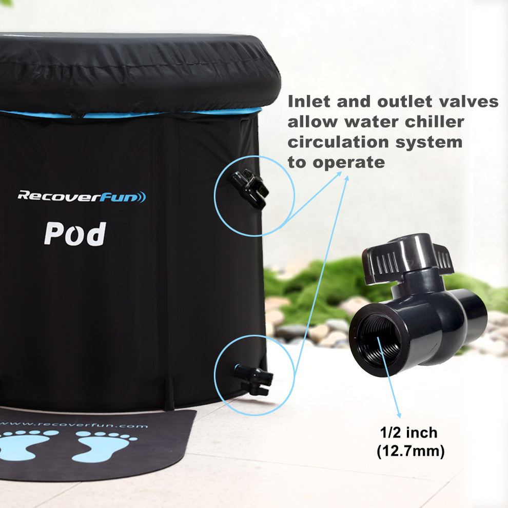 Recoverfun Ice Bath Tub/Pod for Cold Water Therapy at Home – RecoverFun