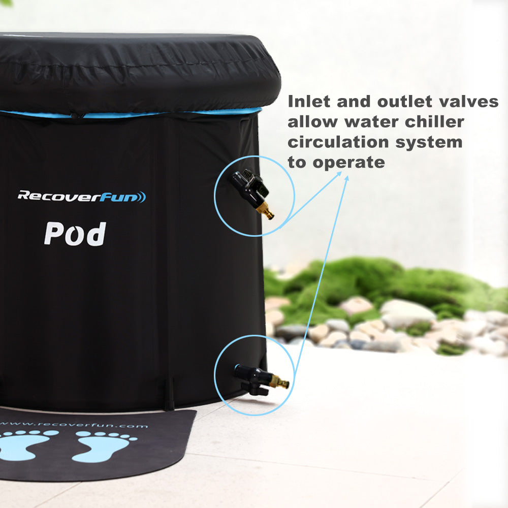 Recoverfun Ice Bath Tub/Pod for Cold Water Therapy at Home – RecoverFun